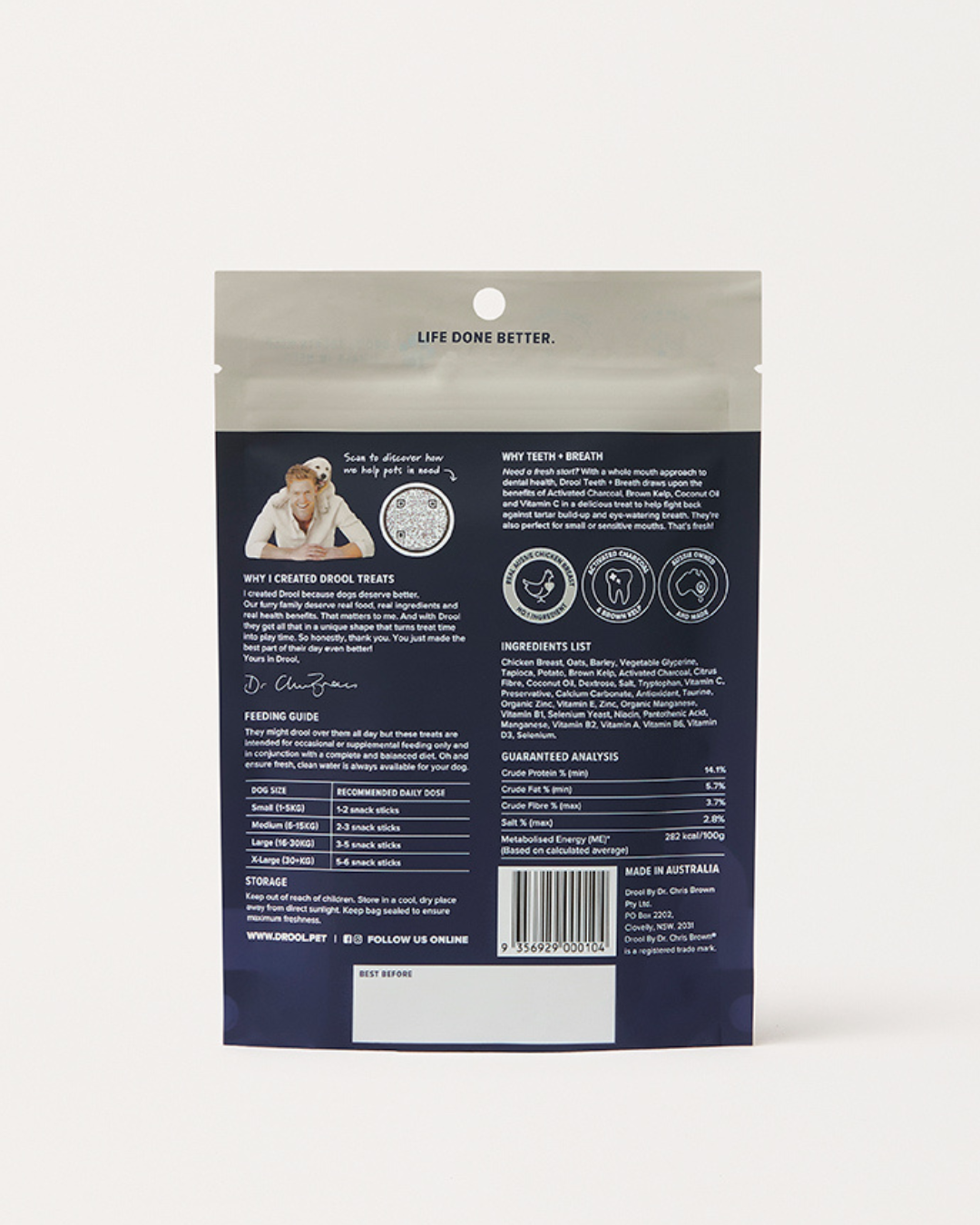 Teeth + Breath Dental Sticks – Drool by Dr. Chris Brown