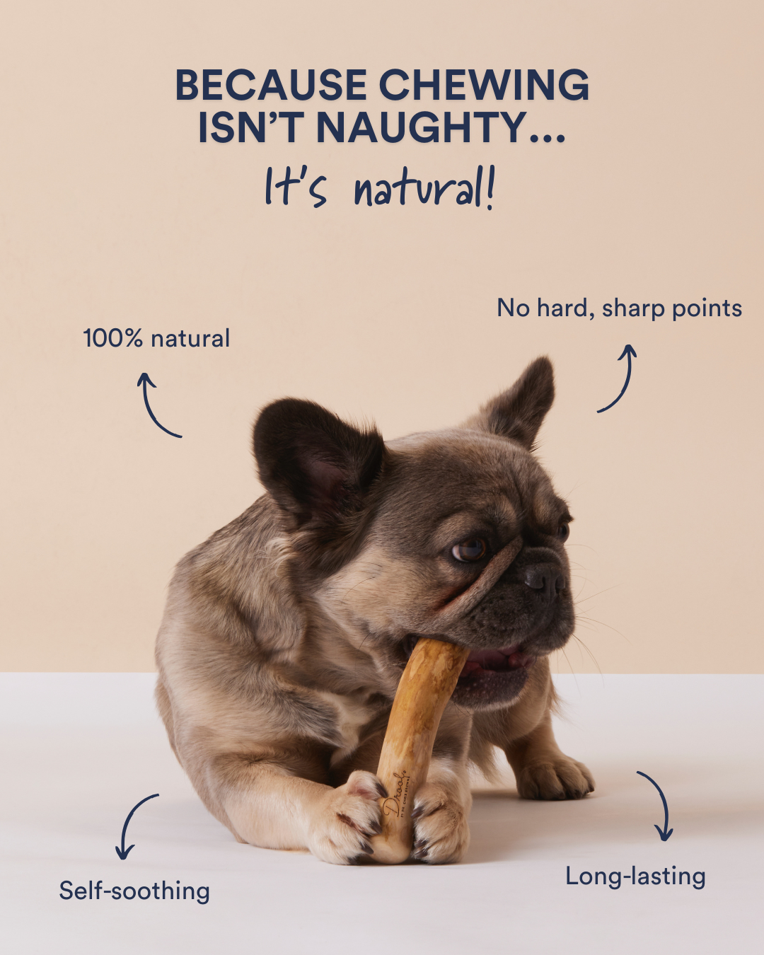 Coffee Wood Chew – Drool by Dr. Chris Brown
