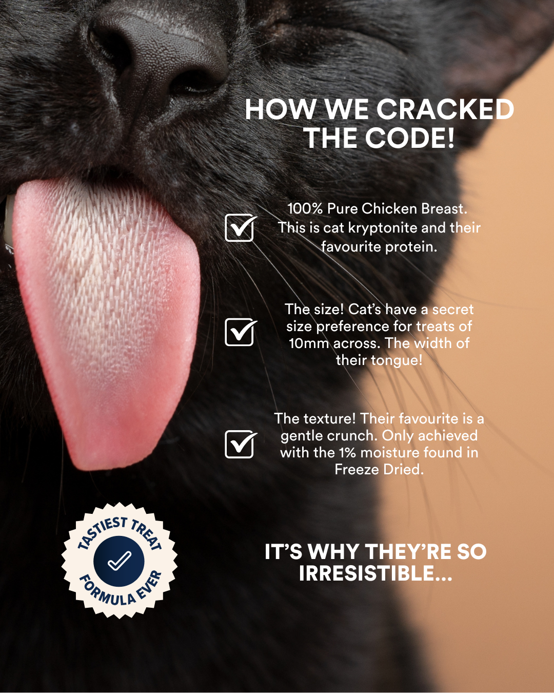 Just Because Freeze Dried Cat Treats – Drool by Dr. Chris Brown