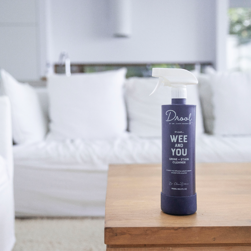 Wee and You Urine + Stain Cleaner – Drool by Dr. Chris Brown